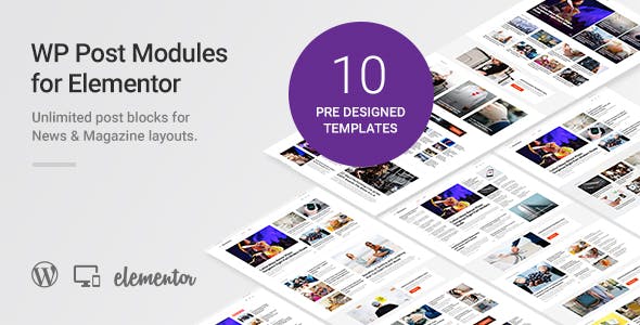 WP Post Modules for Elementor - GPL Downloads