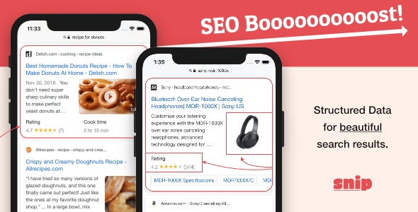 Snip - Structured Data Plugin for WordPress Snip - Structured Data Plugin for WordPress