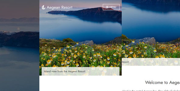 Aegean Resort – WordPress Hotel Theme – GPL Downloads