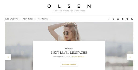 Olsen Pro - WordPress Theme - GPL Downloads
