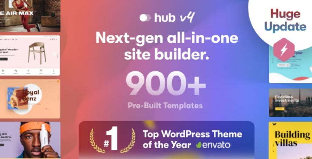 Hub WordPress Theme - Discounted!