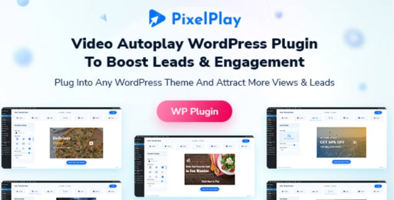 PixelPlay - Video Autoplay And Thumbnail Overlay WordPress Plugin - GPL Downloads
