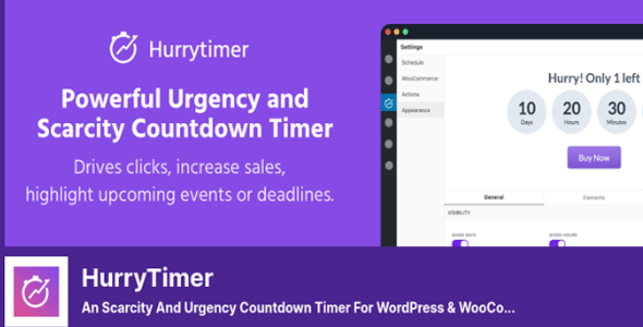 HurryTimer Pro WordPress Plugin - GPL Downloads
