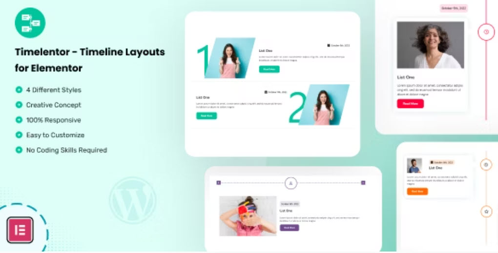 Timelentor – Timeline Layouts for Elementor – GPL Downloads