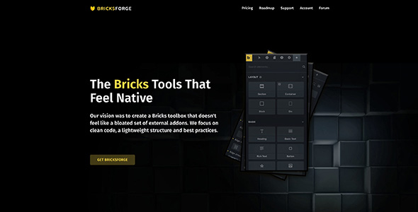 Create Stunning Websites Effortlessly with Bricksforge