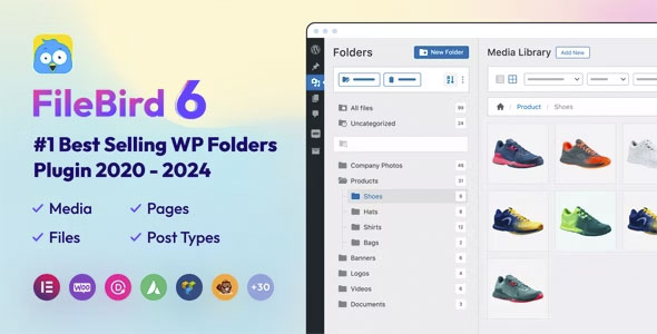 FileBird - WordPress Media Library Folders