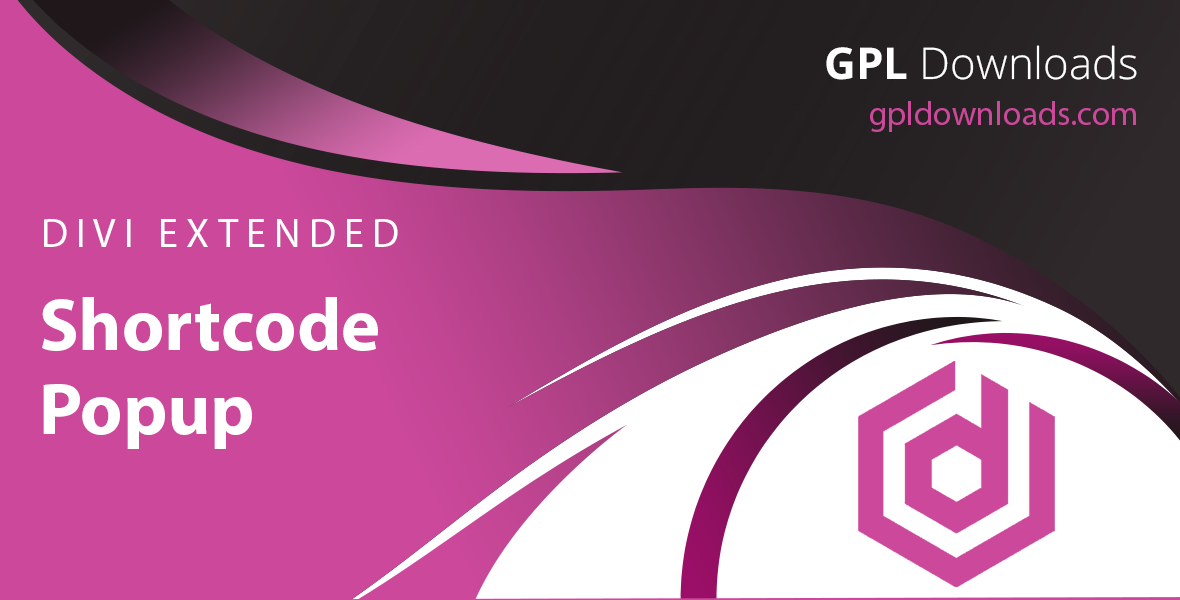 Divi Shortcode Popup Module - GPL Downloads