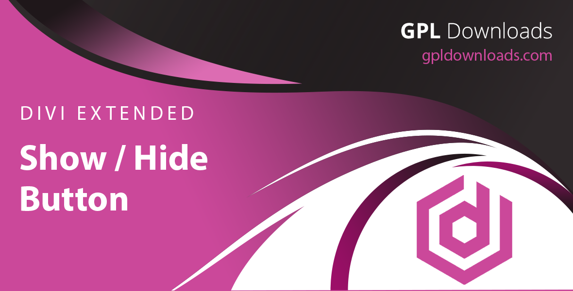 Divi Show / Hide Button Module – GPL Downloads