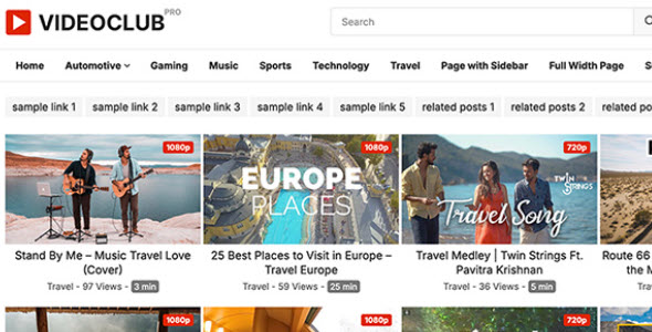 VideoClub Pro - GPL Downloads