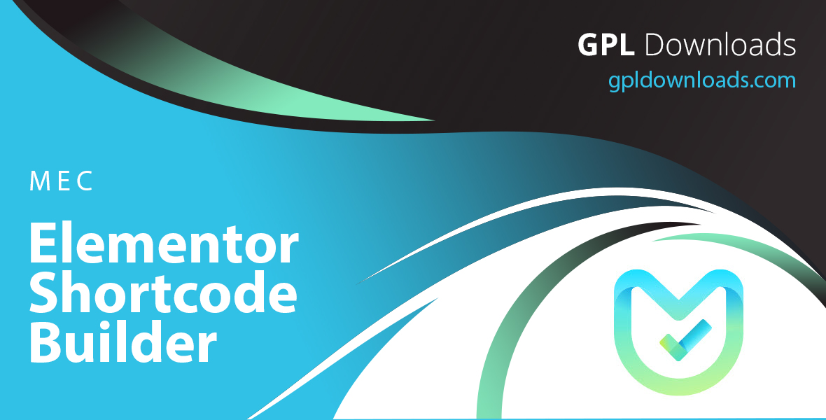 Elementor Shortcode Builder for MEC - GPL Downloads