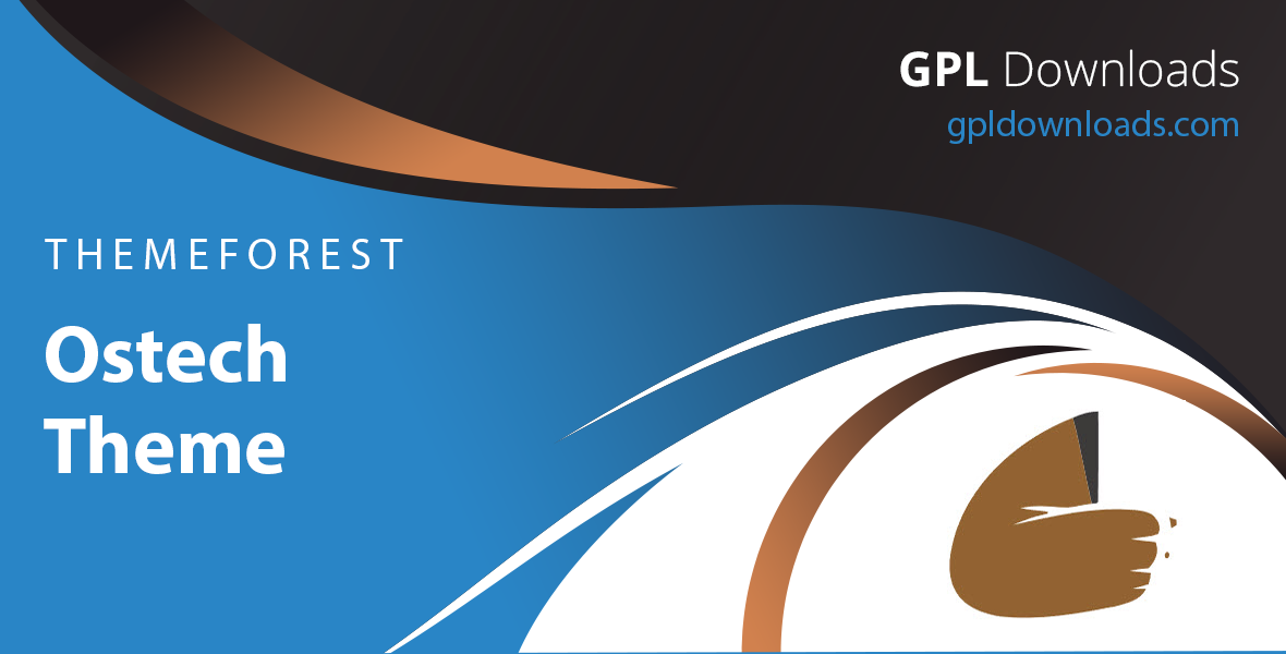 Ostech - Technology IT Services WordPress Theme - GPL Downloads