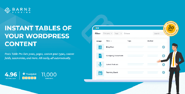 Enhance Content Display with Posts Table Pro Plugin