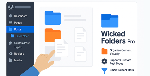 Wicked Folders Pro: Simplify WordPress Organization
